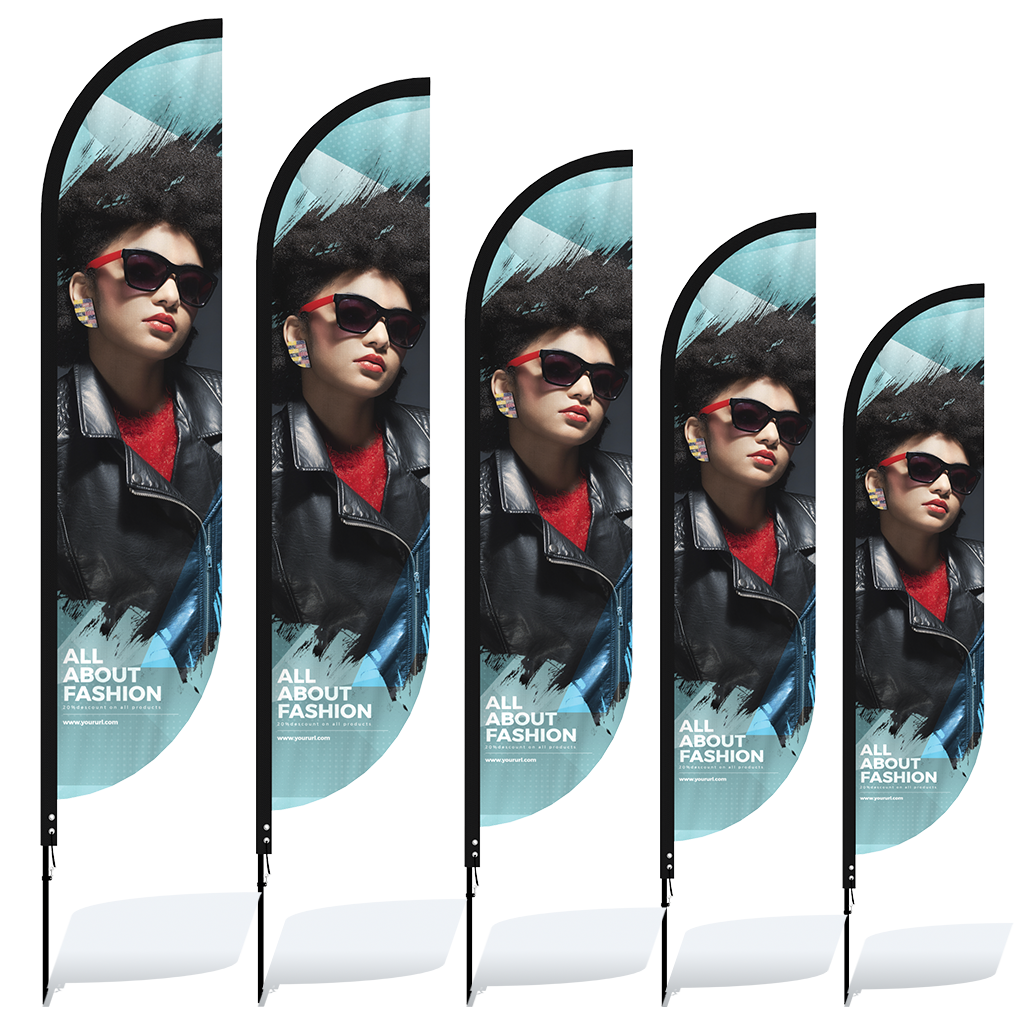 Custom Feather Banners | Premier Canopies